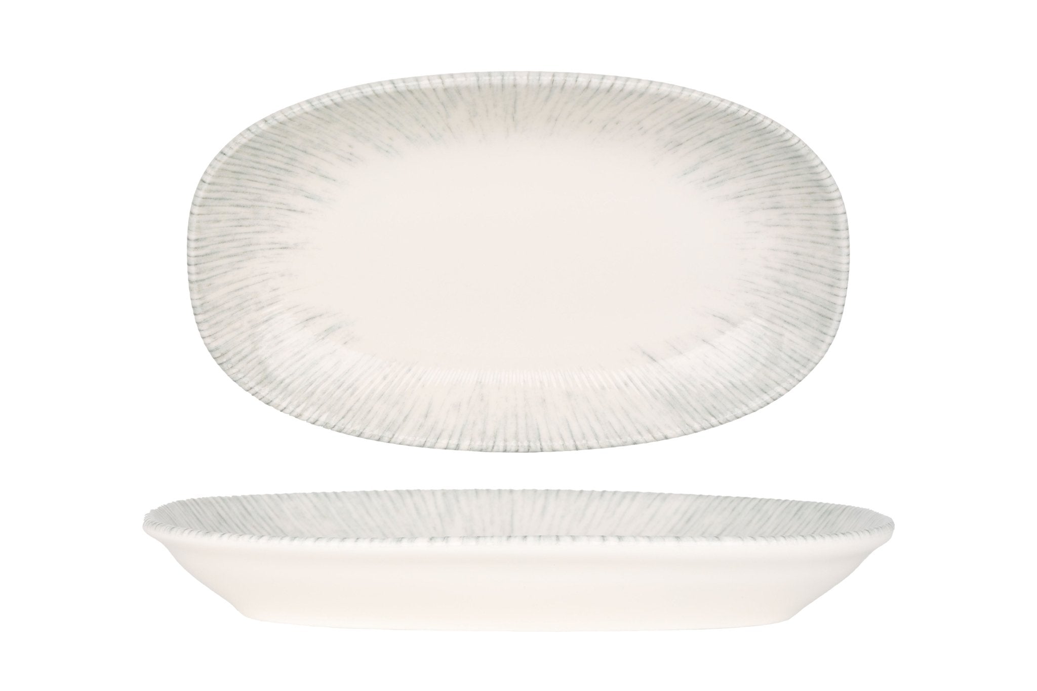 Bonna Iris - service plate 24x14 cm - Chaplinhome Tableware – Chaplin Home