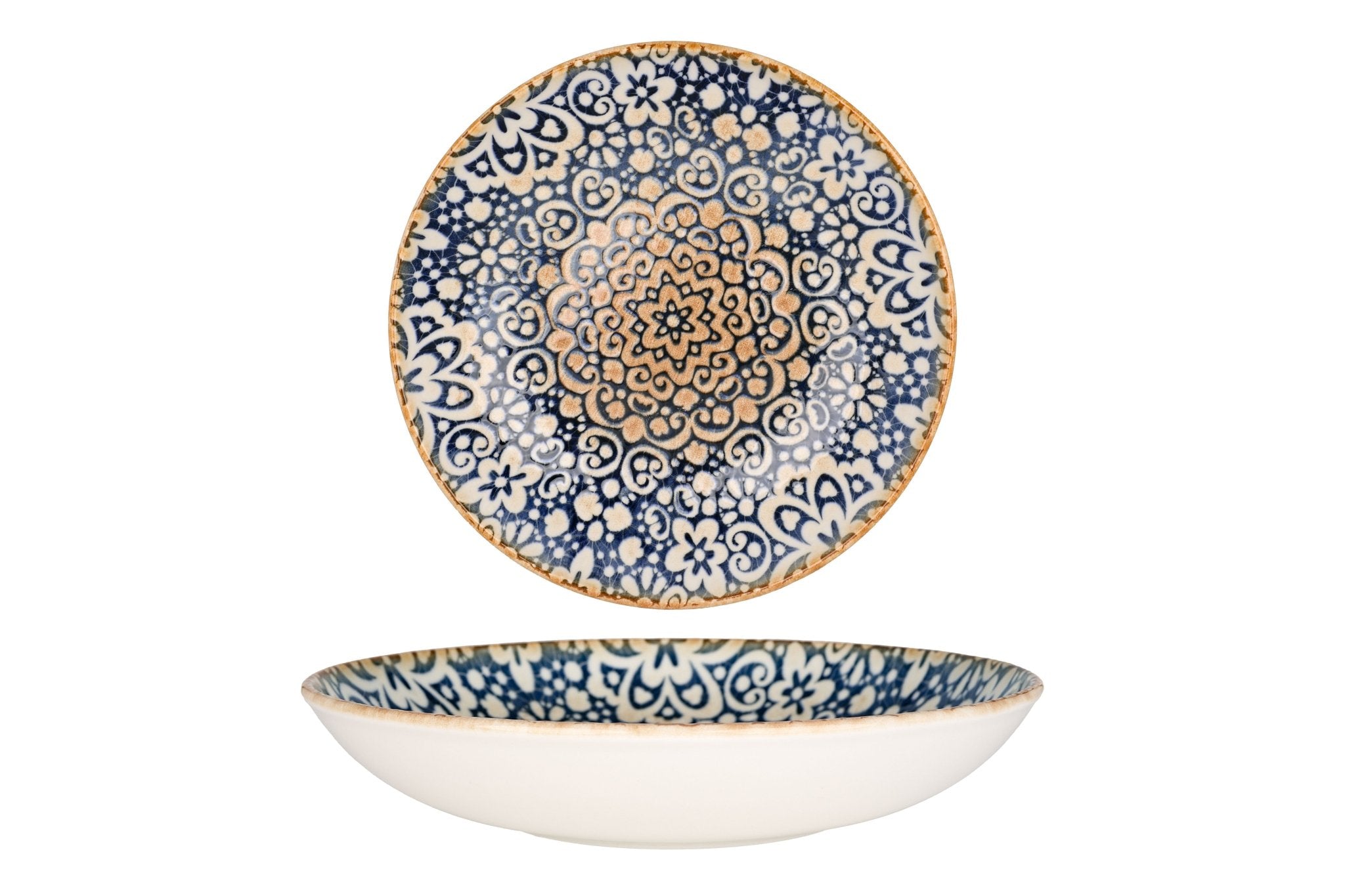 Bonna premium porcelain - Alhambra - deep plate 25 cm - Chaplinhome ...