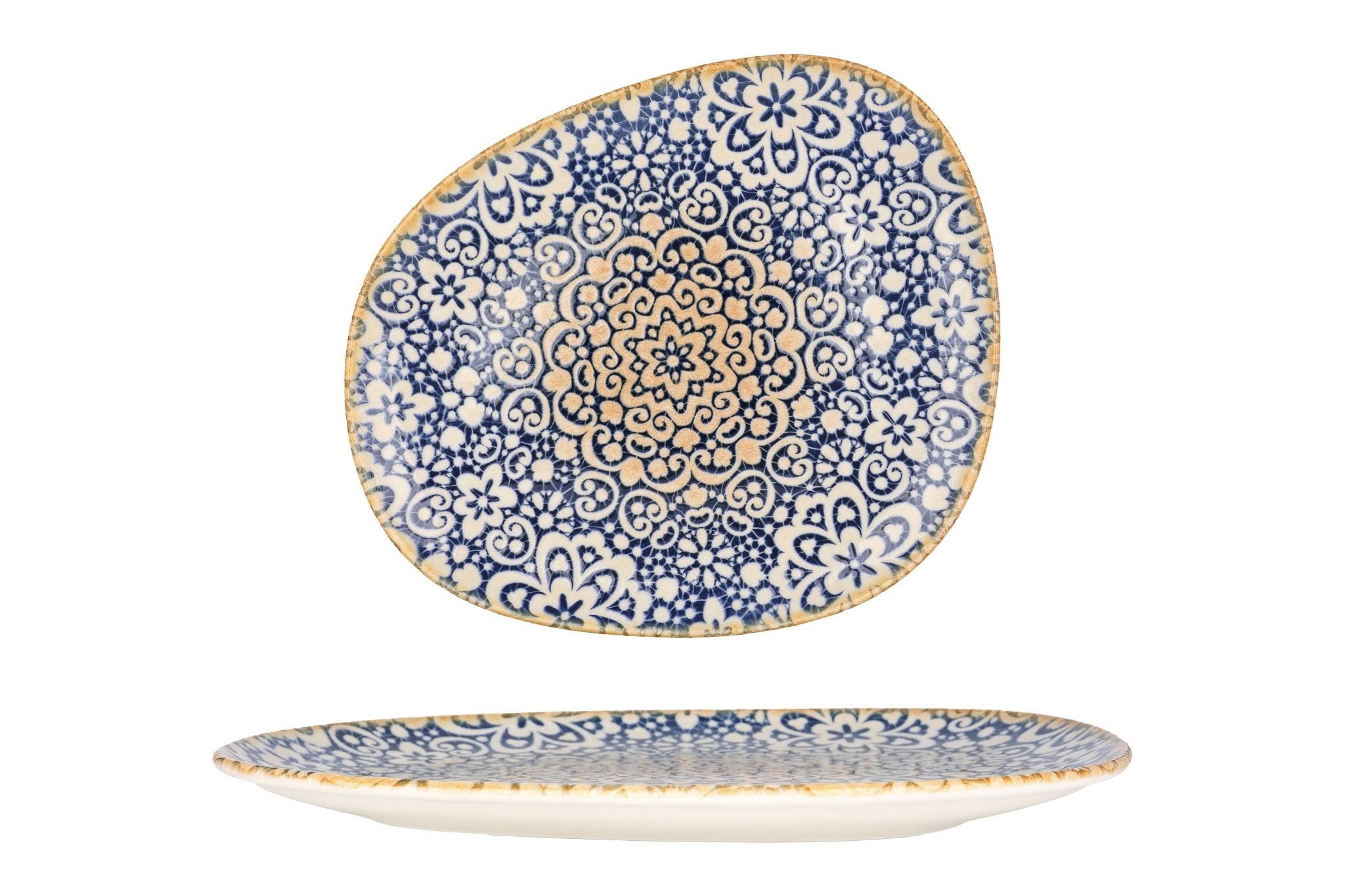 Bonna premium porcelain - Alhambra - oval flat plate 33 cm ...