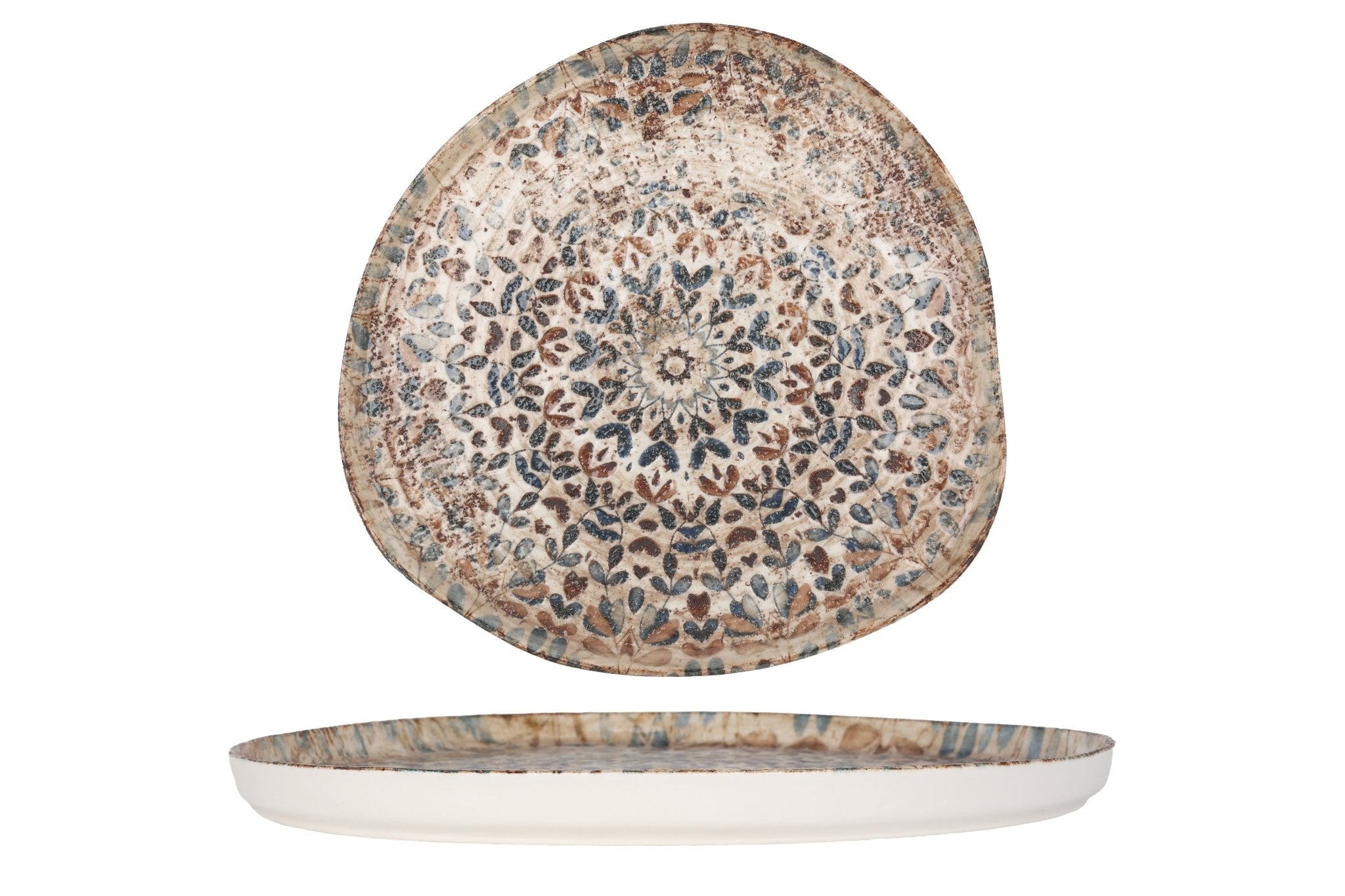Rinart Aztec - oval dinner plate 30 cm - Chaplinhome Tableware ...
