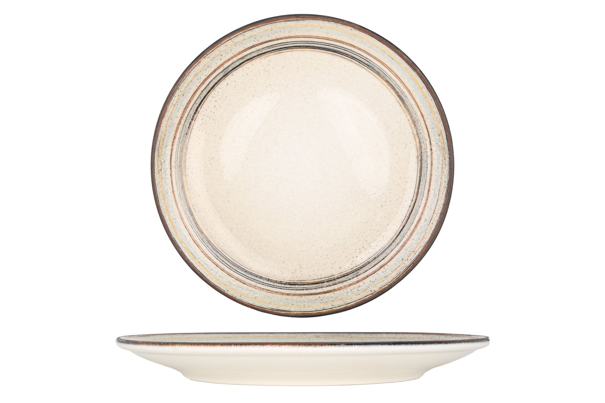 Bonna Cortado 27 cm Dinner Plate – Premium Porcelain – Chaplin Home