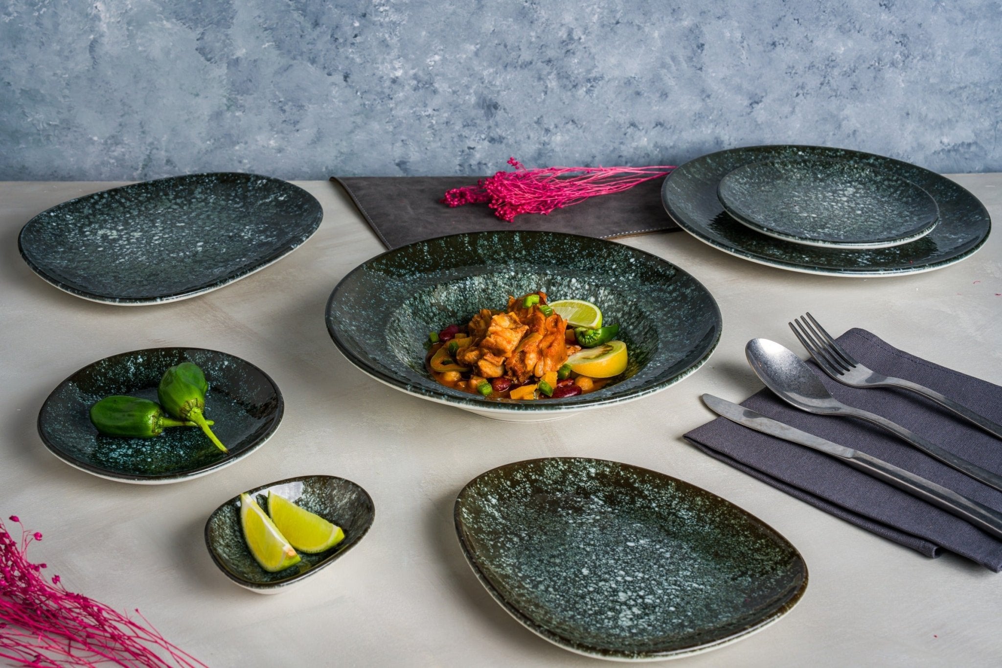 Bonna Cosmos - deep plate 23 cm - Chaplinhome Tableware – Chaplin Home