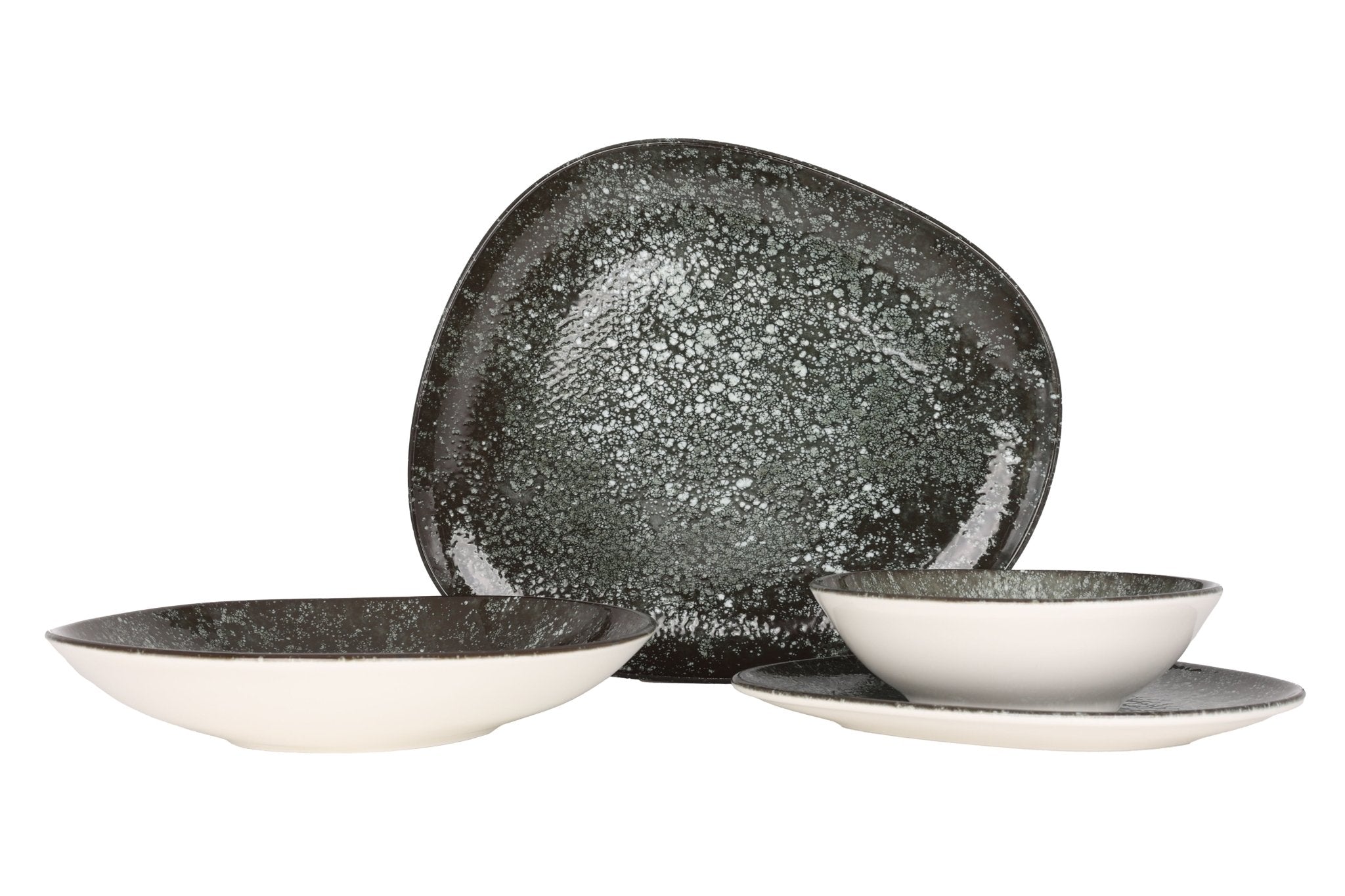 Bonna Cosmos oval dinnerware Set - 24 pieces - 6 persons - Chaplinhome ...
