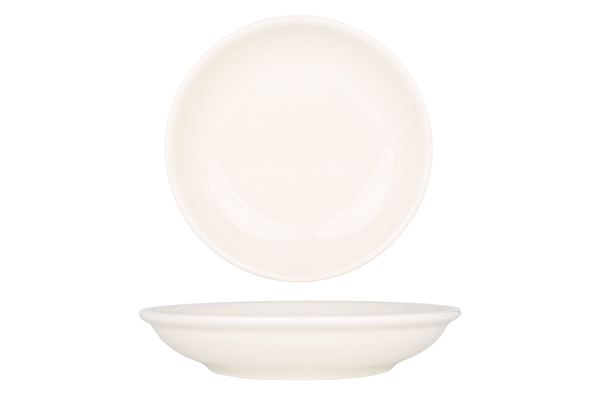 Bonna Gourmet 20 cm (500 cc) White Porcelain Deep Plate – Chaplin Home