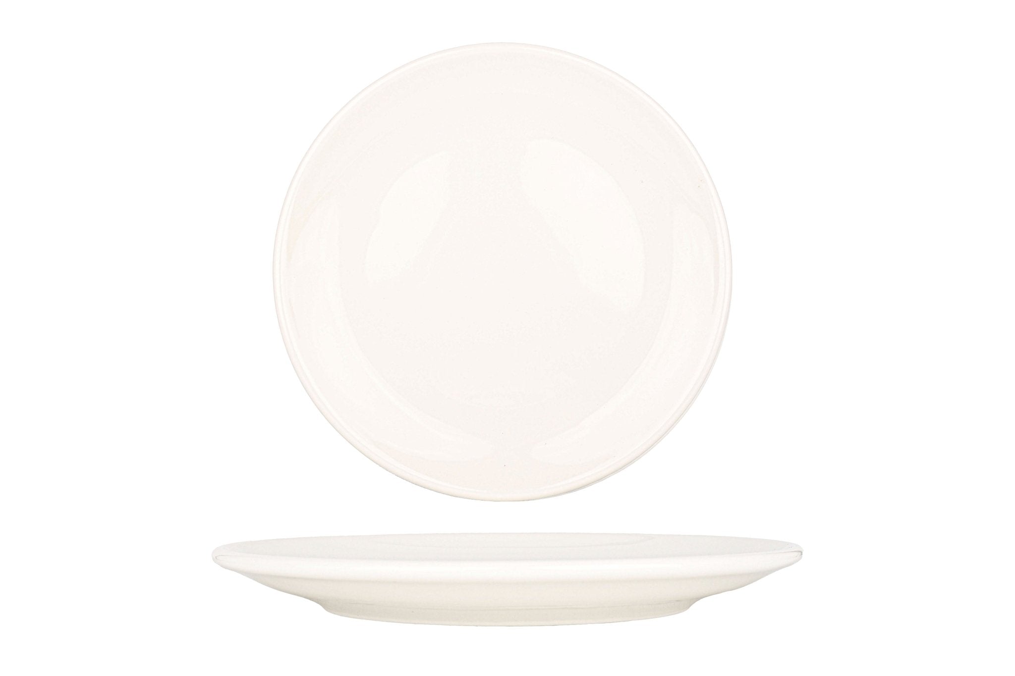 Bonna Gourmet 23 cm White Porcelain Dessert Plate – Chaplin Home