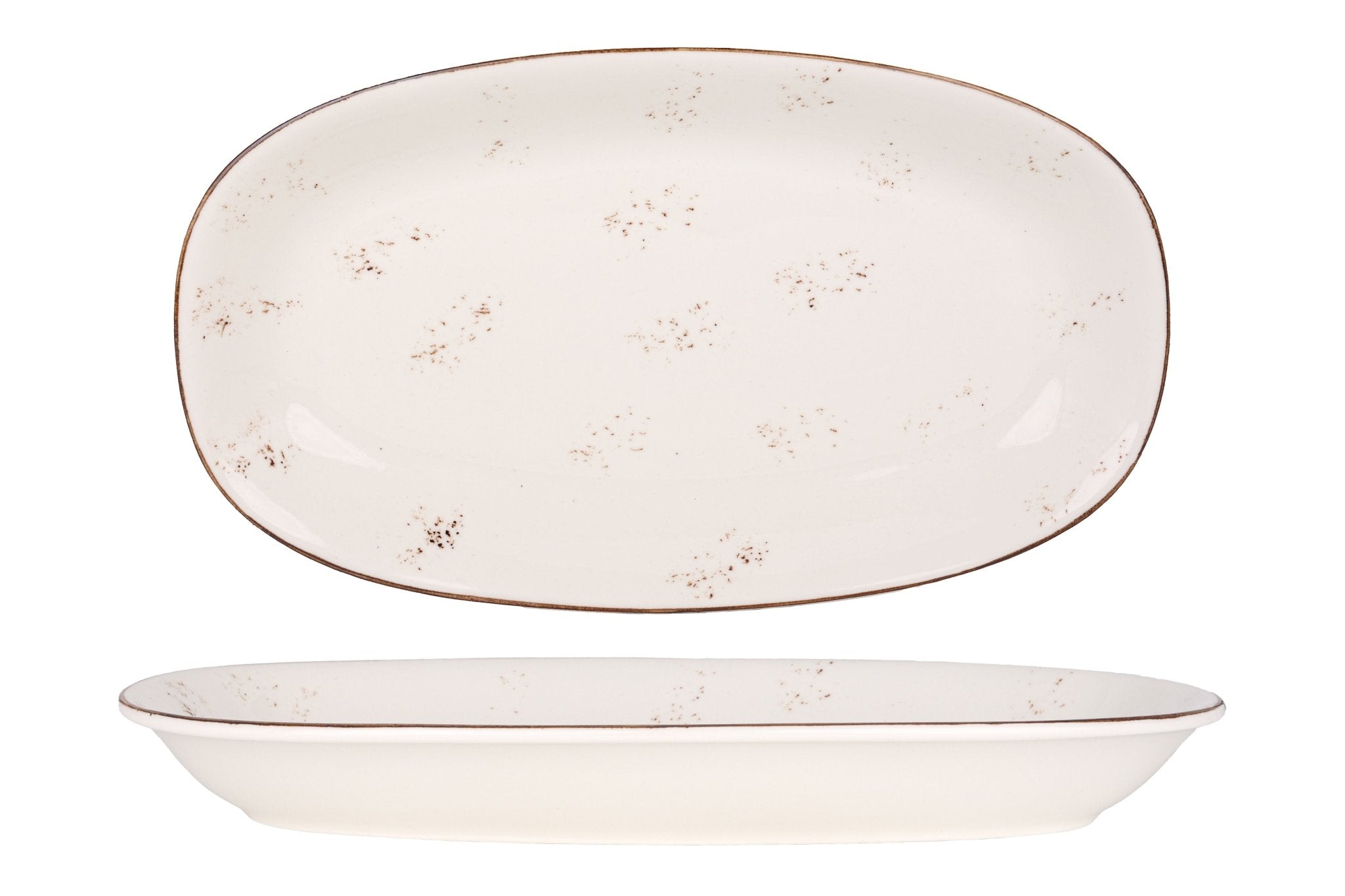Bonna Grain - serviceplate 34x19 cm - Chaplinhome Tableware – Chaplin Home