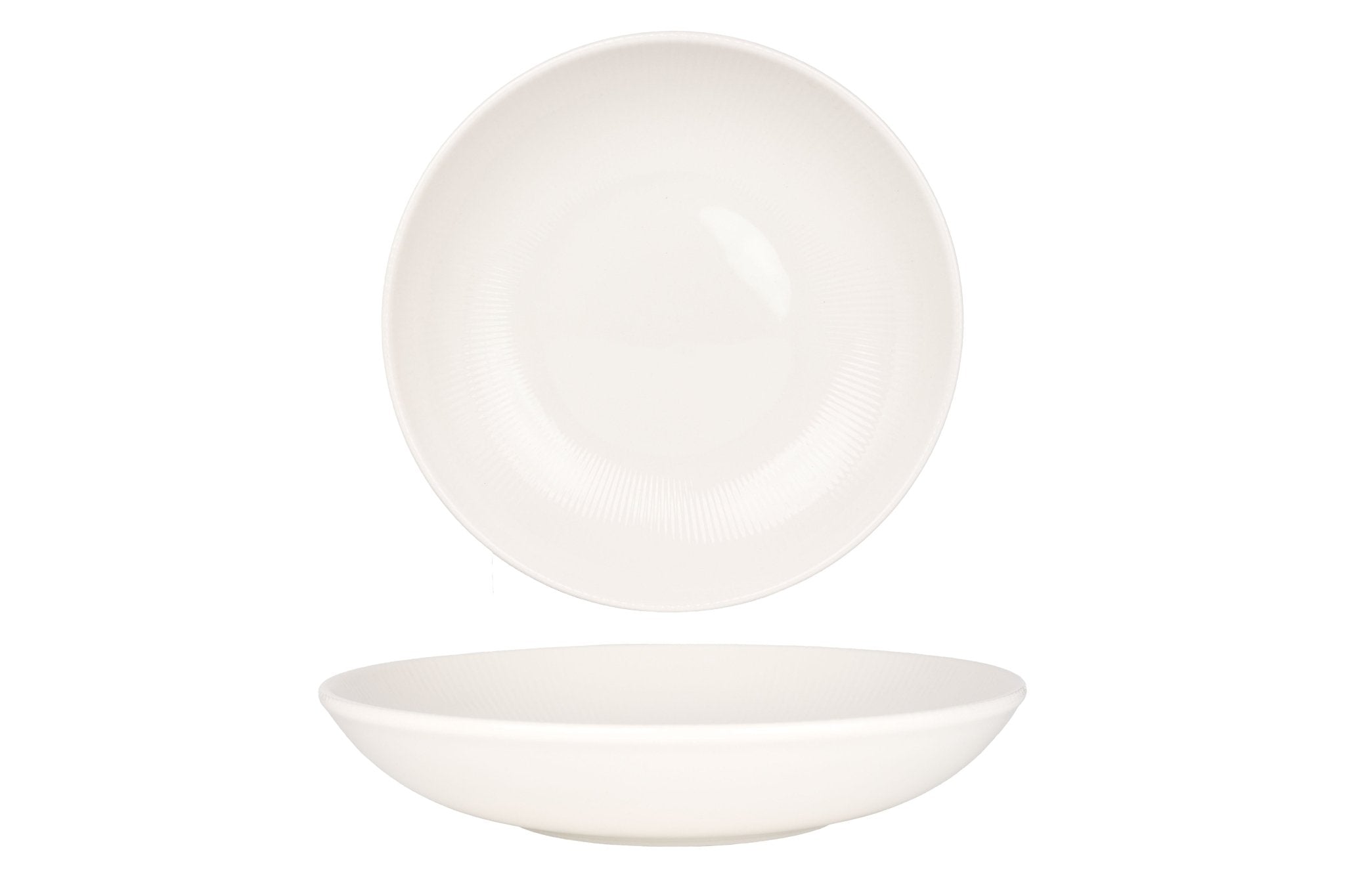 Bonna Iris White - deep plate 23 cm (1000cc) - Chaplinhome tableware ...