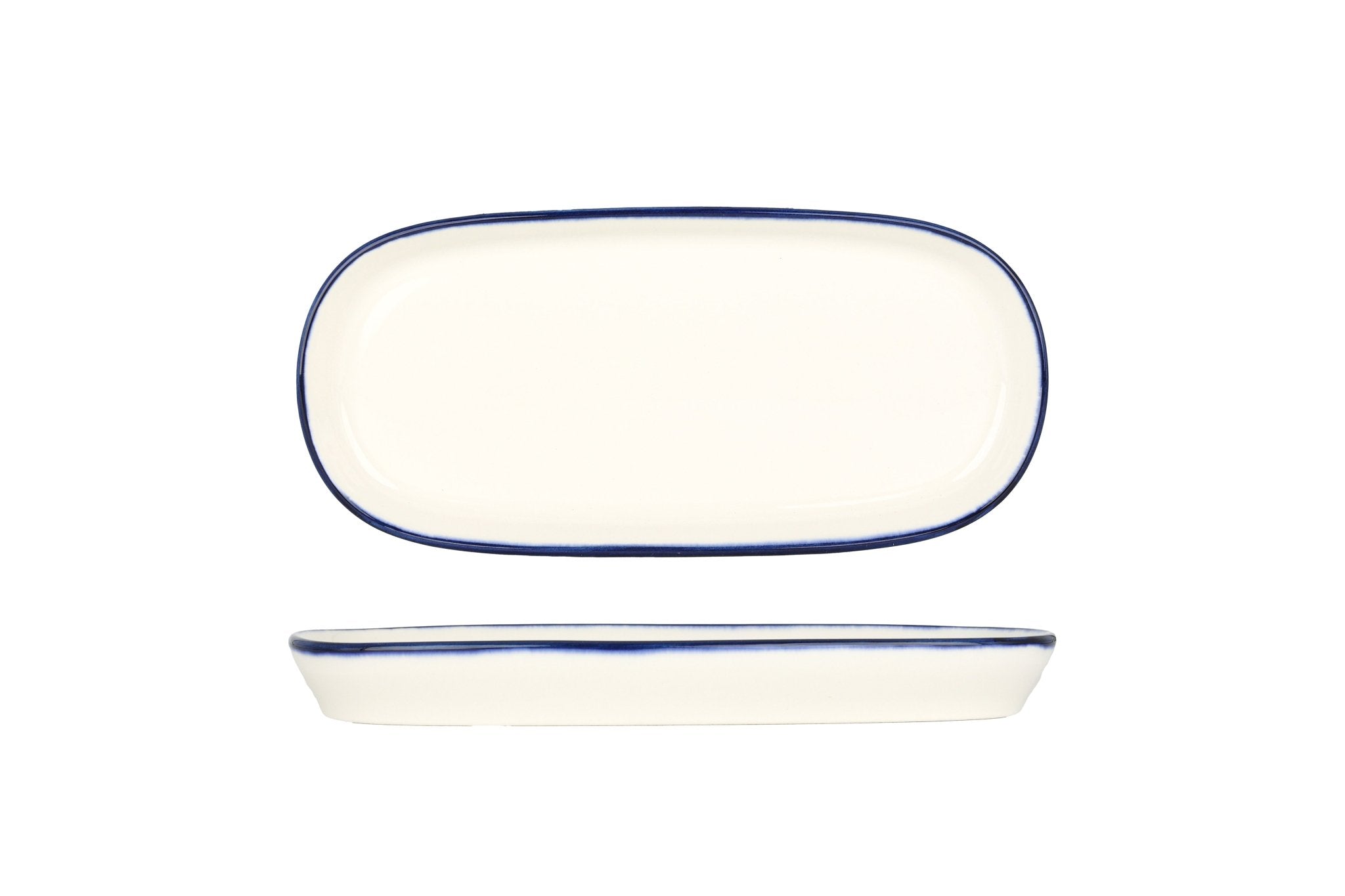 Bonna Linea Blue Service Plate 18 cm – Quality Porcelain – Chaplin Home