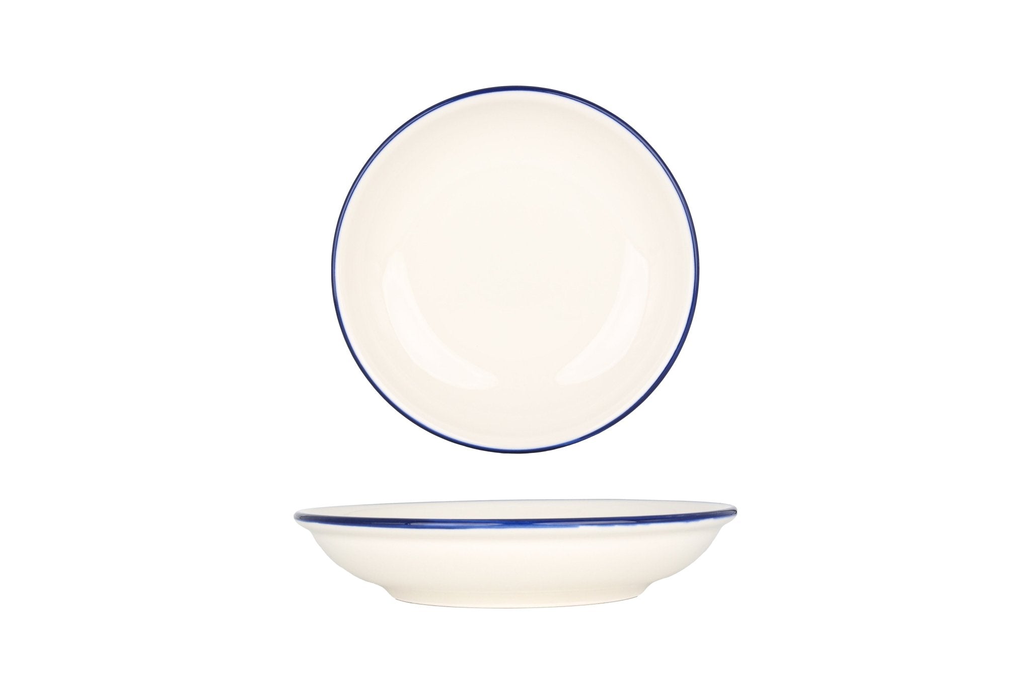 Bonna Linea Blue Service Plate 20 cm (500 cc) – Porcelain – Chaplin Home