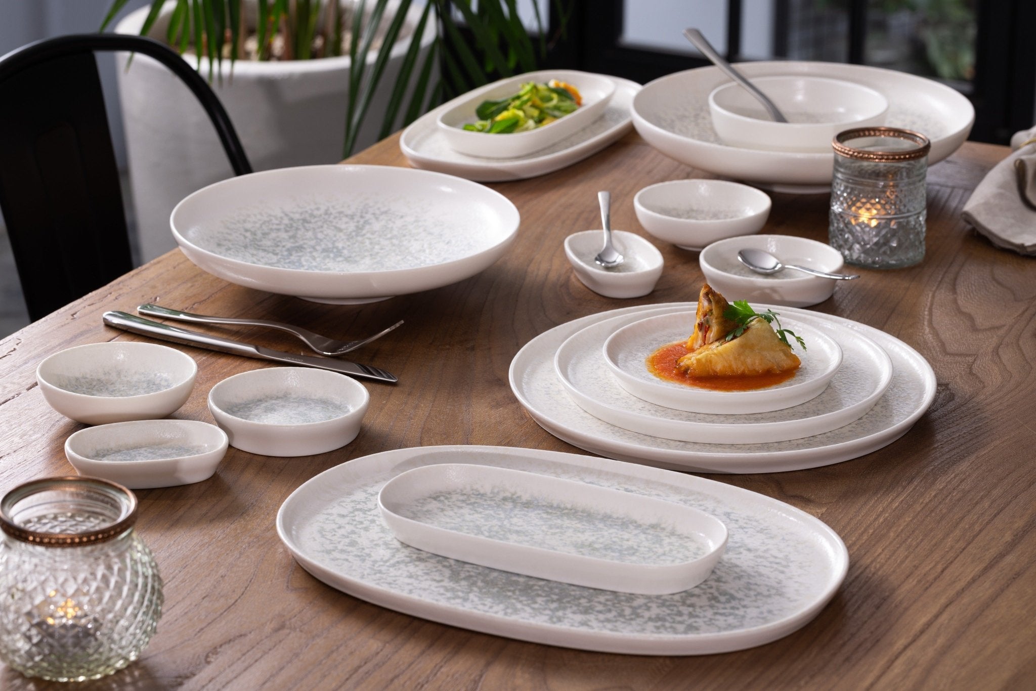 Bonna Lunar Ocean - Dinnerware Set - 24 pieces - 6 persons – Chaplin Home