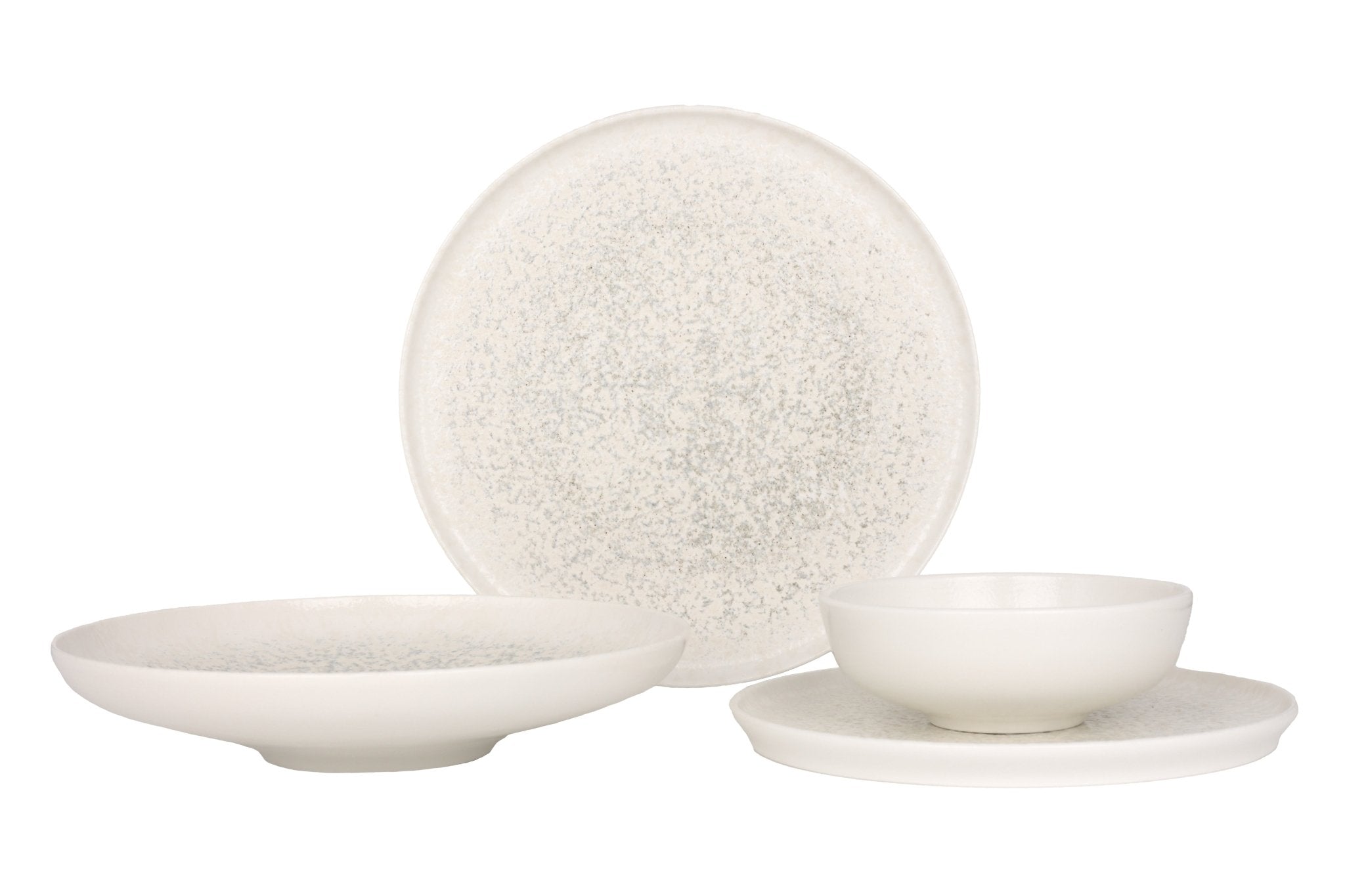 Bonna Lunar White - dinnerware set - 24 pieces - 6 persons – Chaplin Home