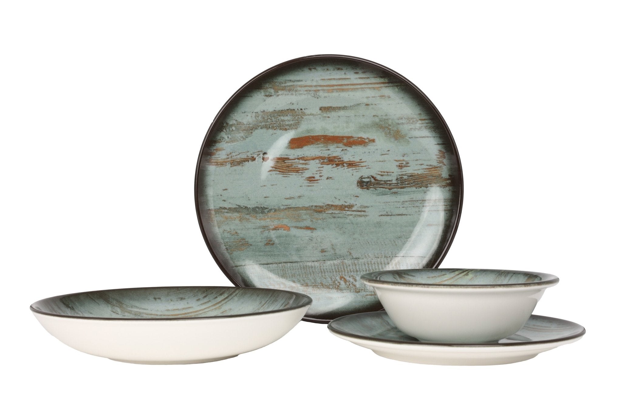 Bonna Madera dinnerware Set - 24 pieces - 6 persons - Chaplinhome ...