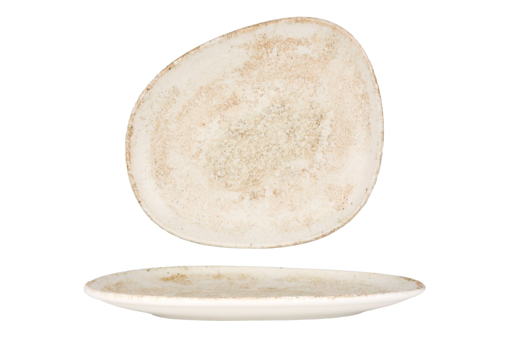 Bonna Nacrous - oval flat plate 24 cm - Chaplinhome Tableware – Chaplin ...