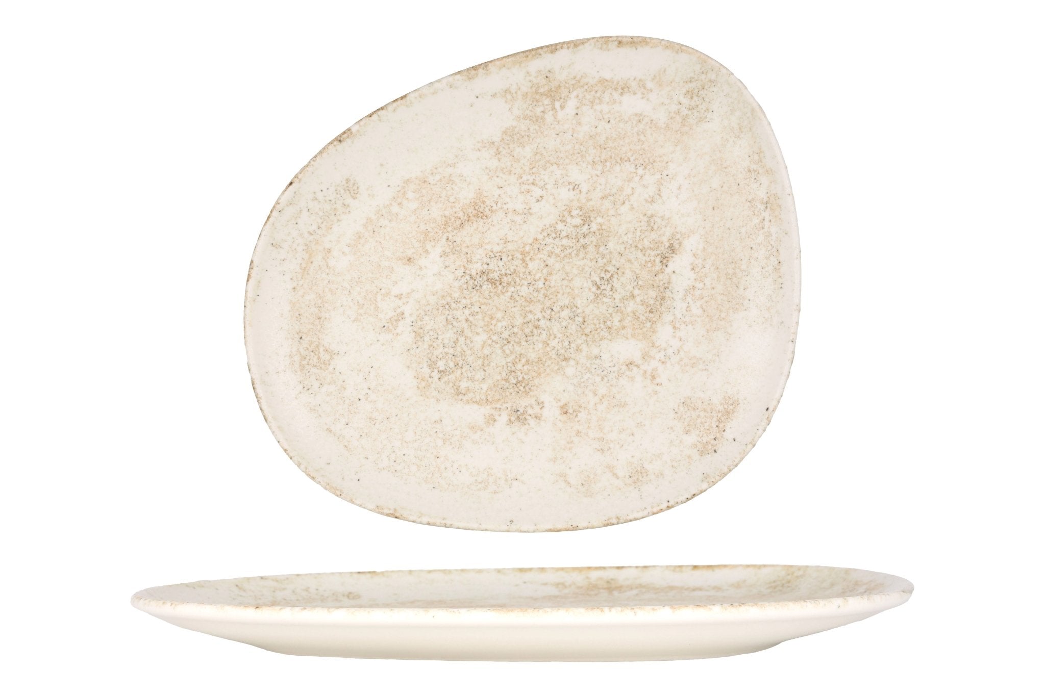 Bonna Nacrous - oval flat plate 33 cm - Chaplinhome Tableware – Chaplin ...