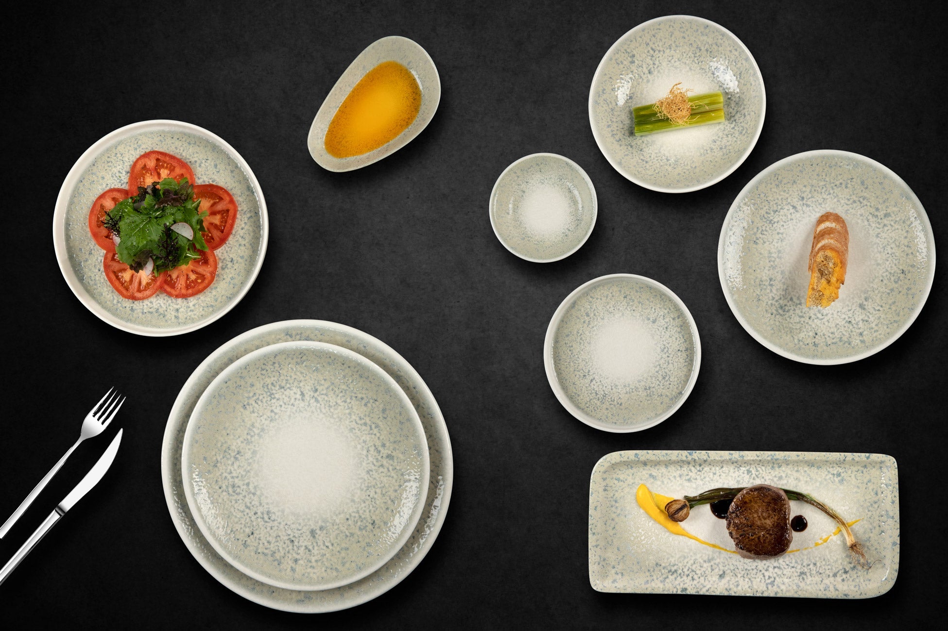 By Bone Natura Ocean Service Plate 15x15 cm – Chaplin Home