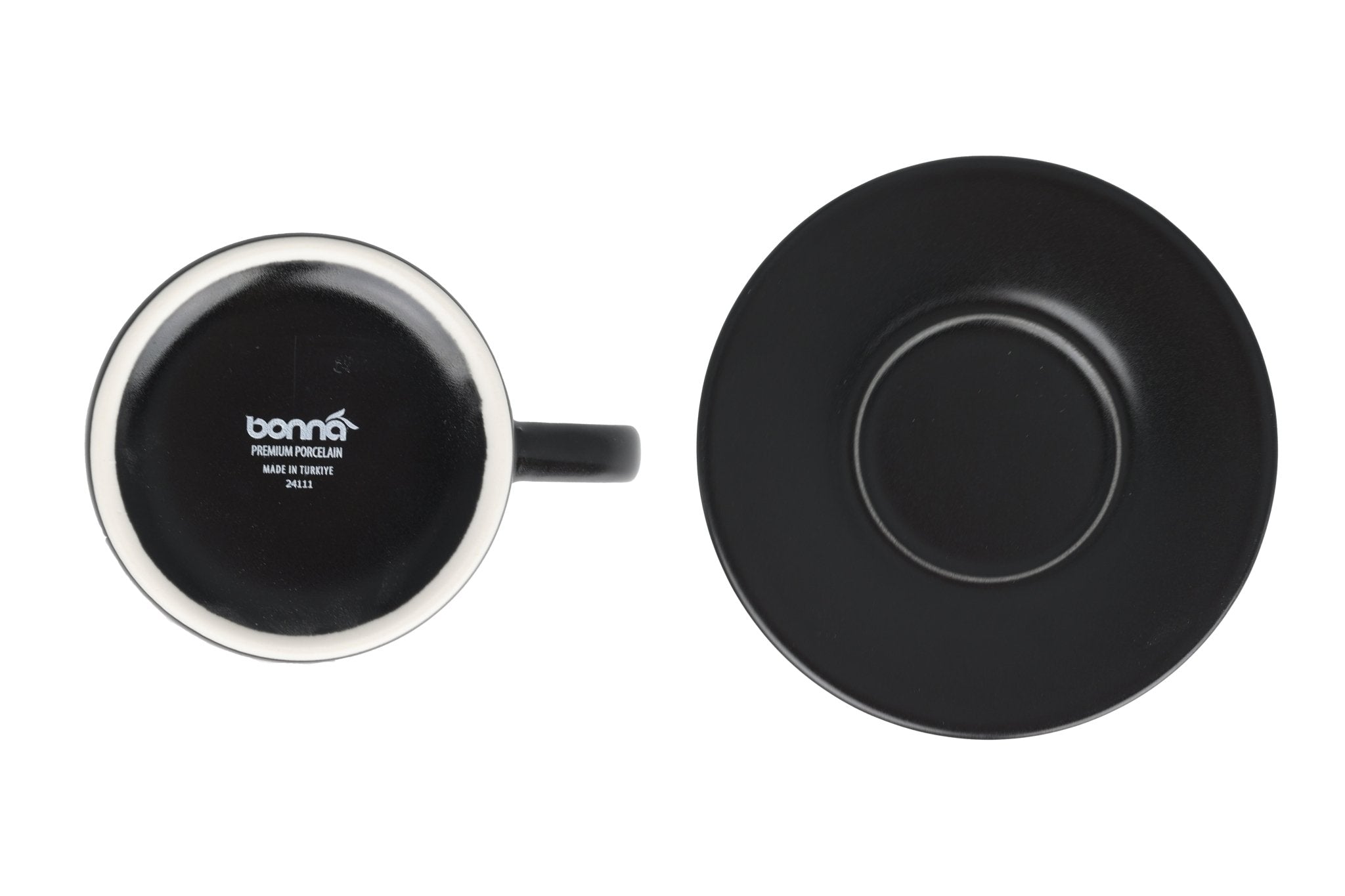 Bonna Notte Neat - Tea cups & saucer - set of 6 - Chaplinhome – Chaplin ...