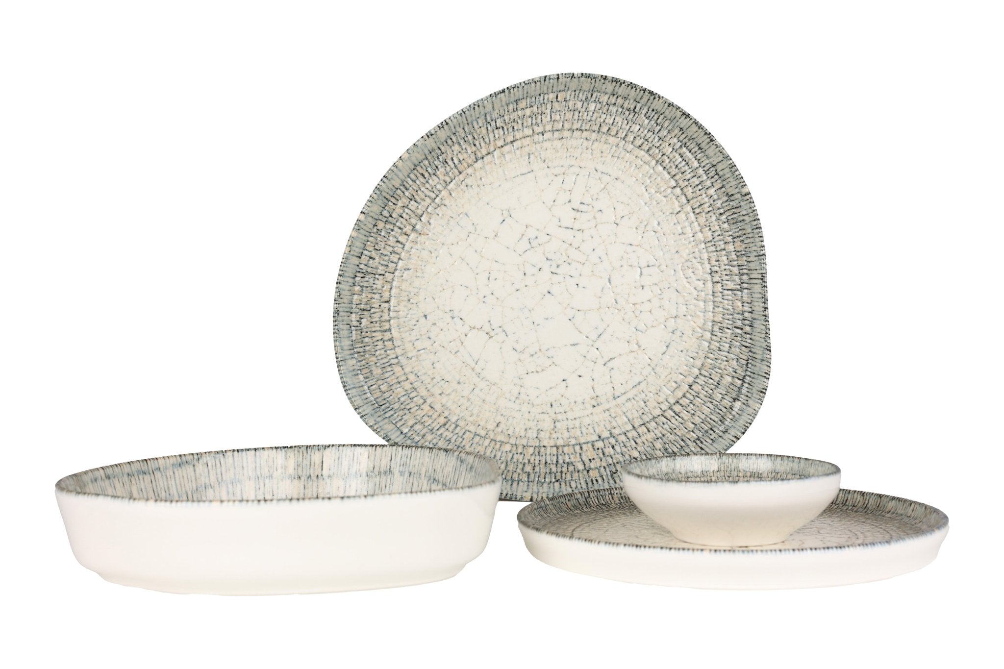 Rinart Olmeca dinnerware Set - 24 pieces - 6 persons - Chaplinhome ...