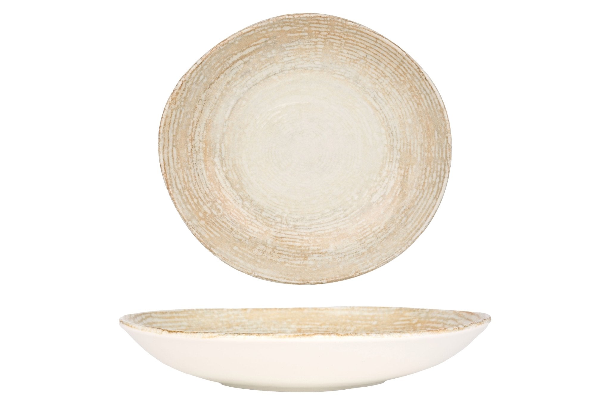 Bonna Patera - oval deep plate 26 cm- porcelain - Chaplinhome – Chaplin ...