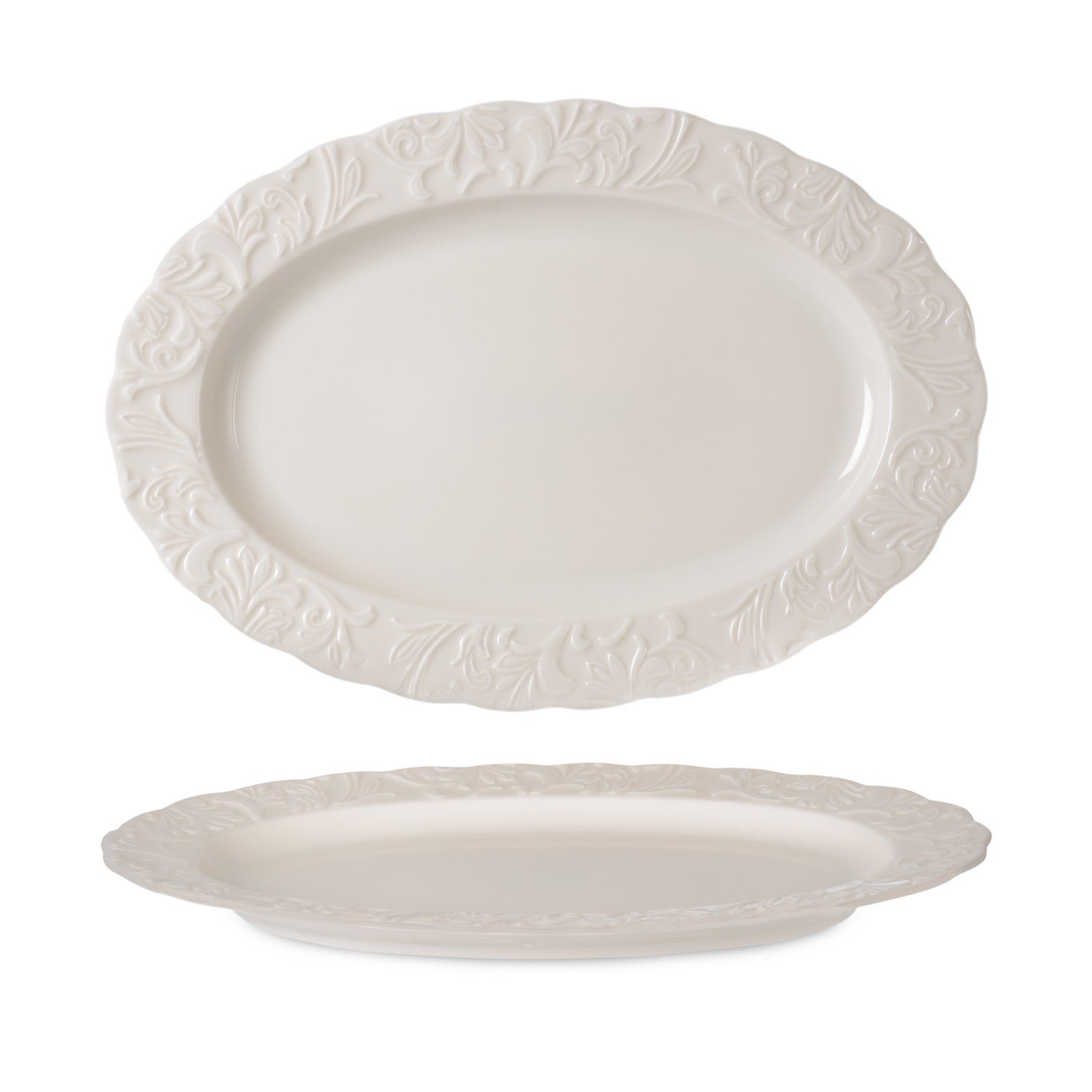 Remnant Pera - service plate 30x21 cm - Chaplinhome Tableware – Chaplin ...