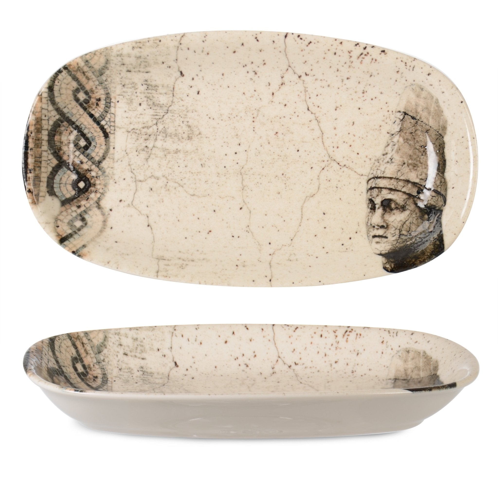 Rinart premium porcelain - Remnant - service plate 31x18 cm – Chaplin Home