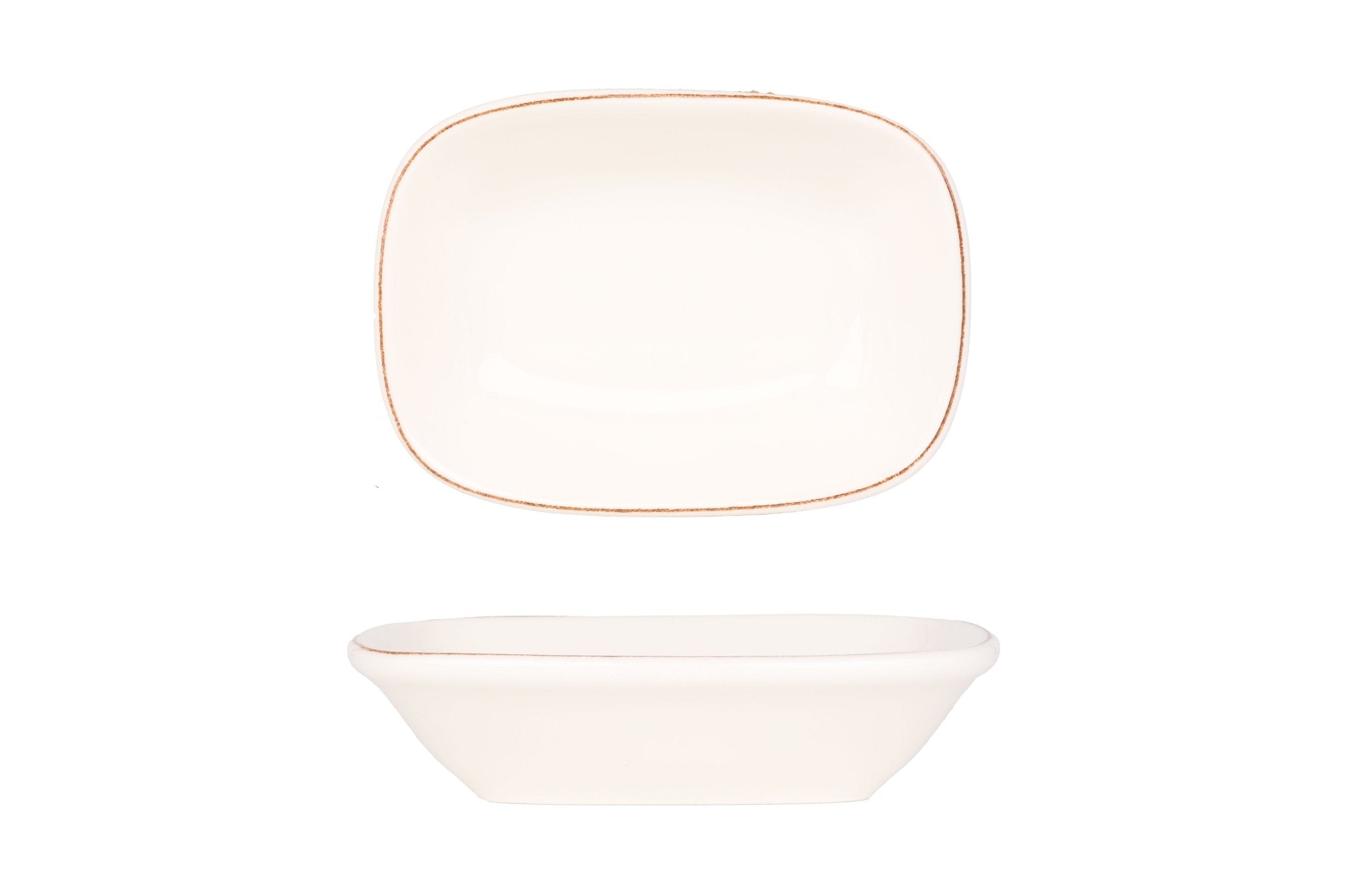 Bonna Retro - Service Plate 14x10 cm - Chaplinhome Tableware – Chaplin Home