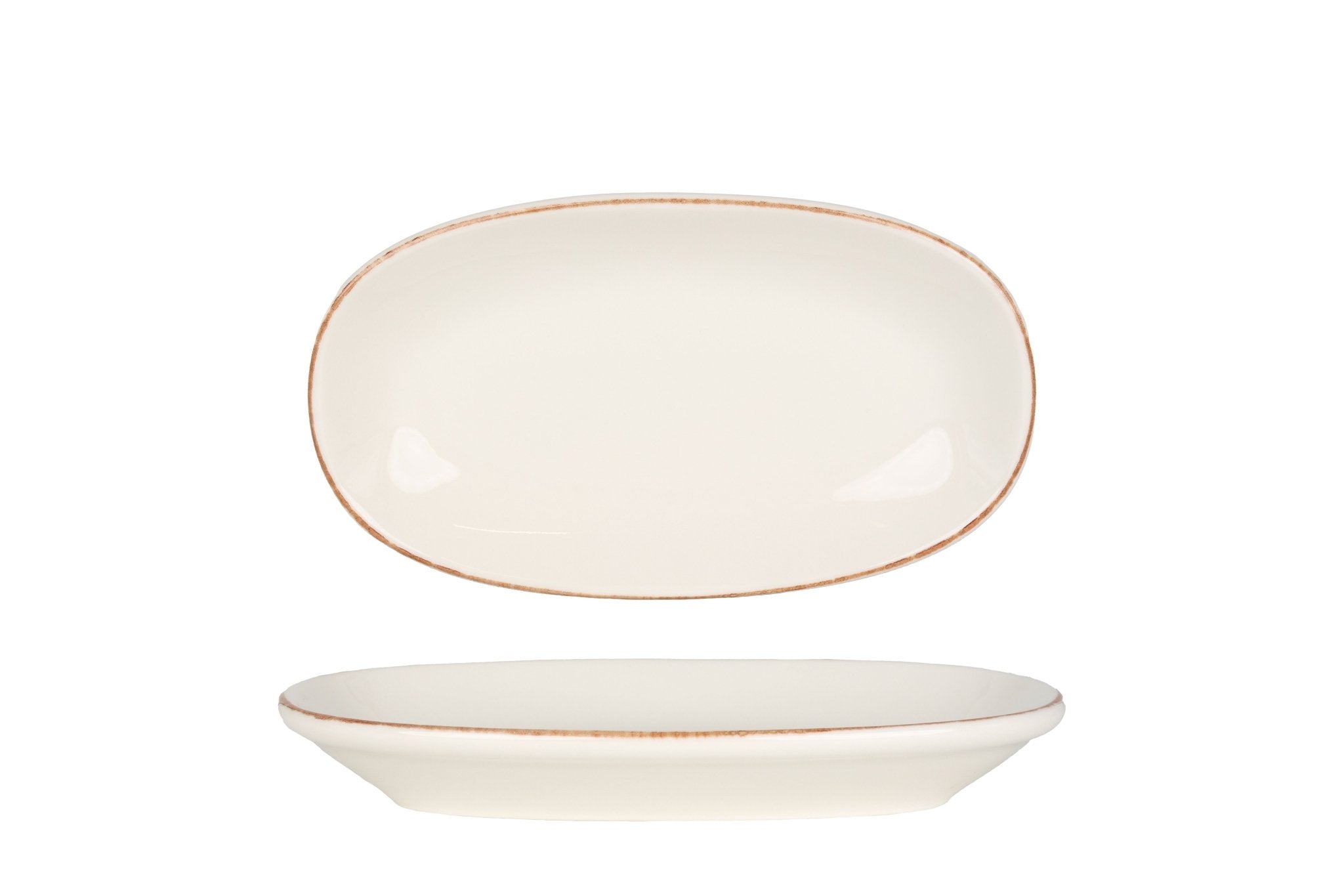 Bonna Retro - Service Plate 19x11 cm - Chaplinhome Tableware – Chaplin Home