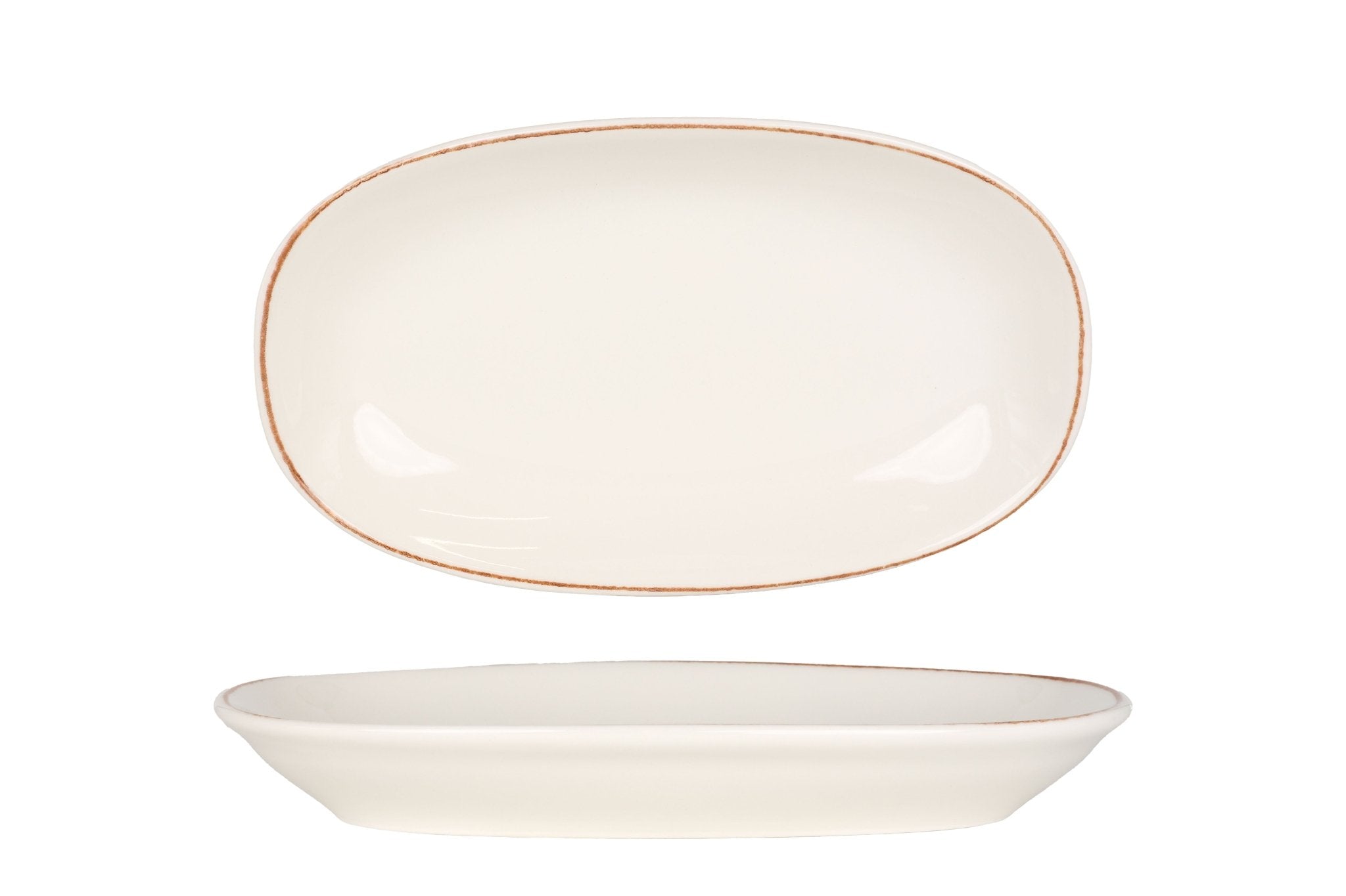 Bonna Retro - Service Plate 24x14 cm - Chaplinhome Tableware – Chaplin Home