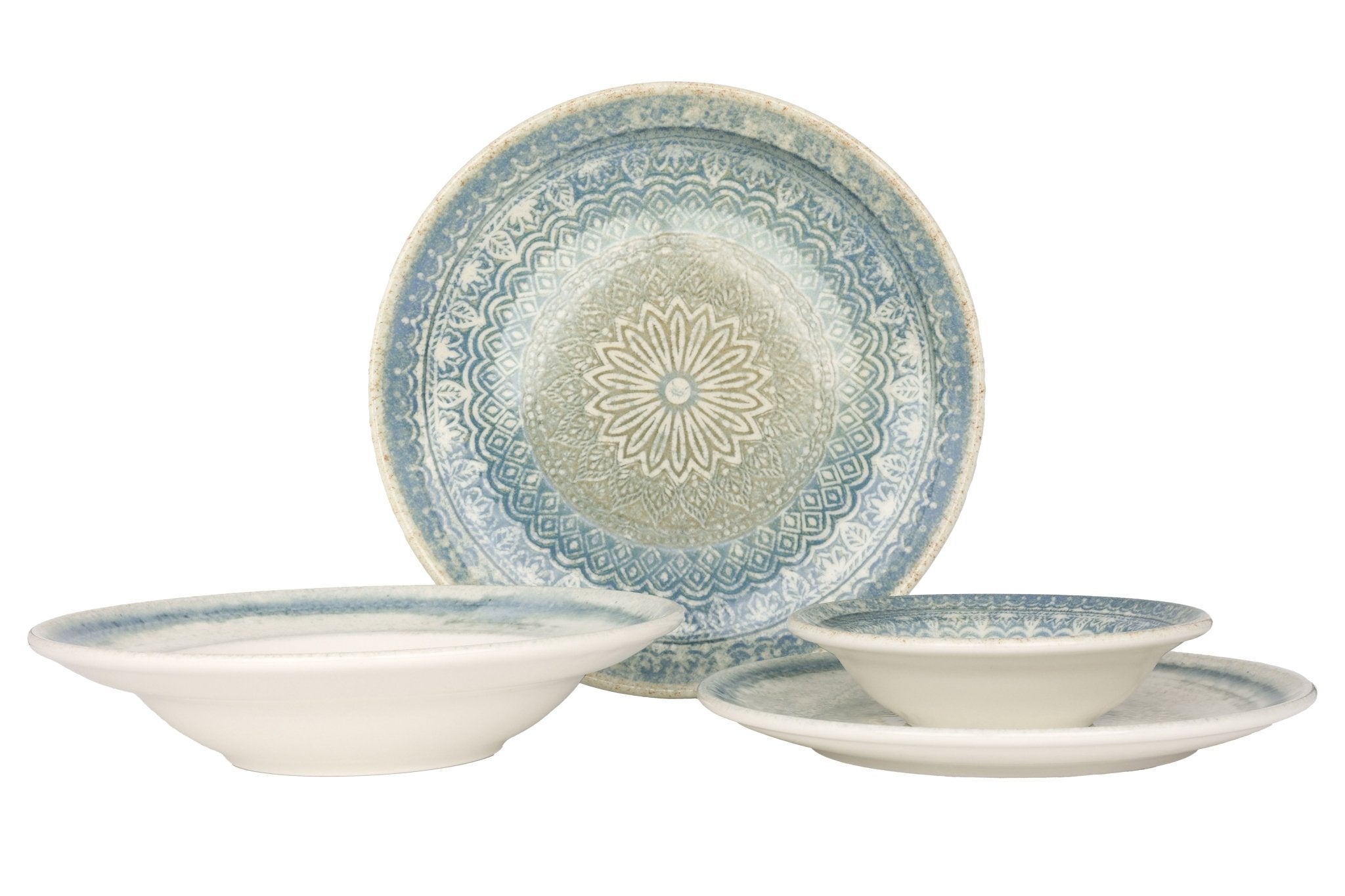 Bonna Rivus Line/Ethnic dinnerware Set - 24 pieces - 6 persons ...