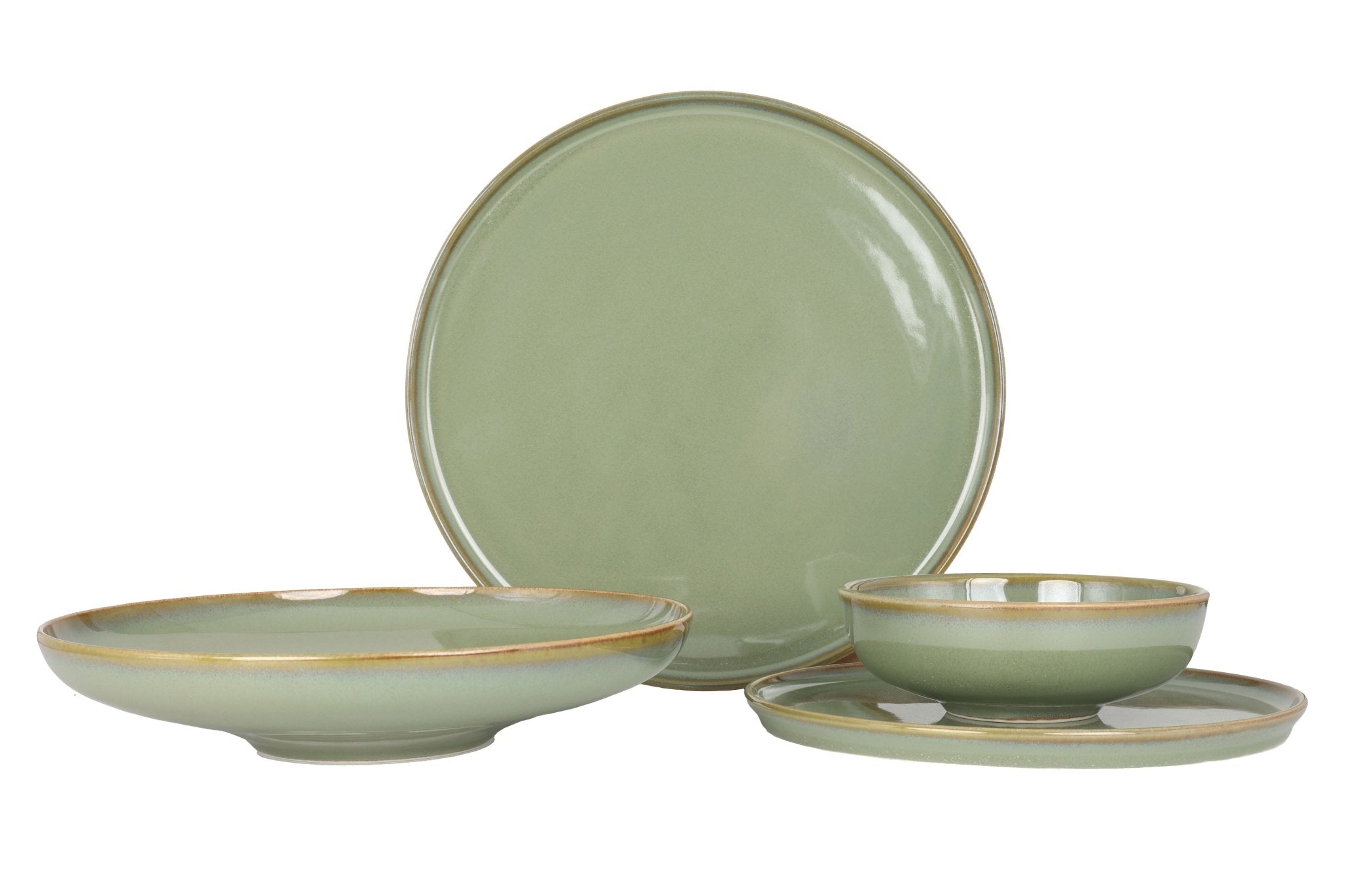 Bonna Sage Hygge dinnerware Set - 24 pieces - 6 persons - Chaplinhome ...