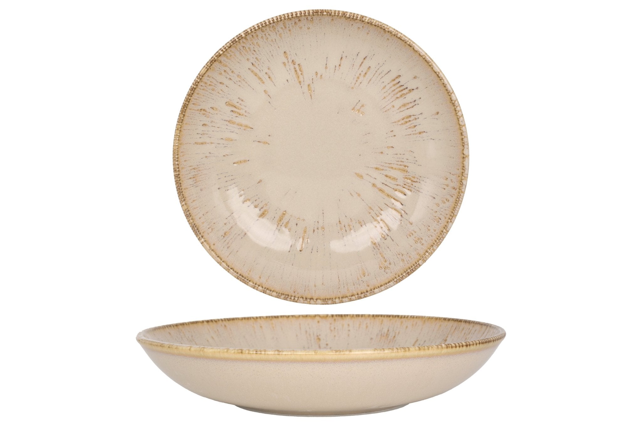 Bonna Sand Snell - deep plate 23 cm - Chaplinhome tableware – Chaplin Home