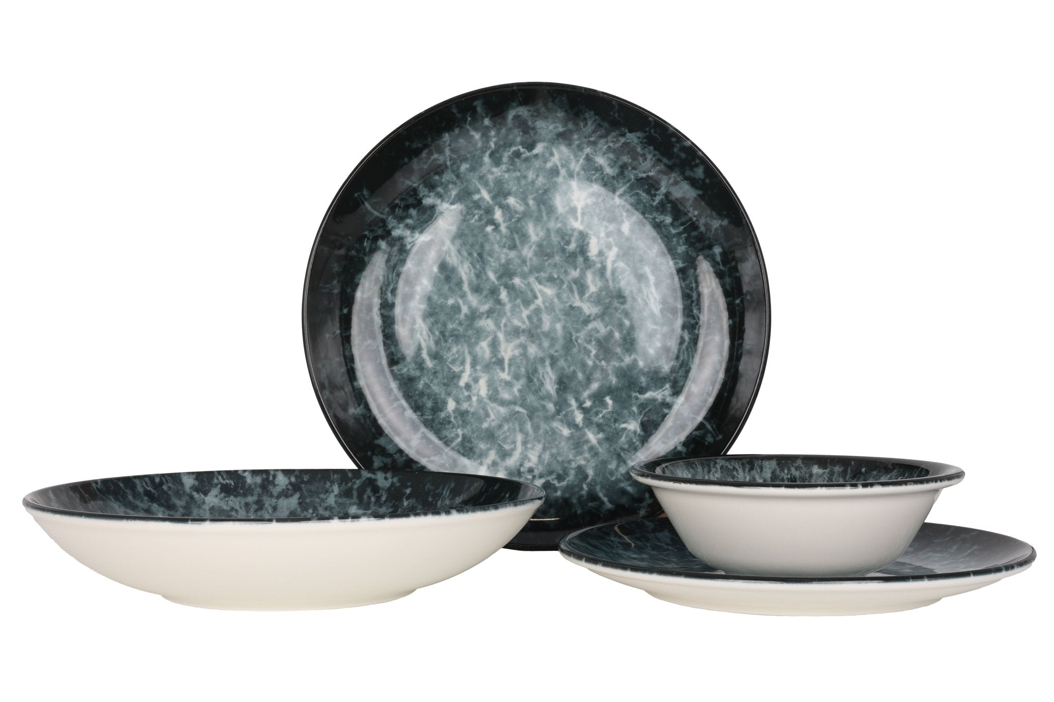 Bonna Sepia dinnerware Set - 24 pieces - 6 persons - Chaplinhome ...