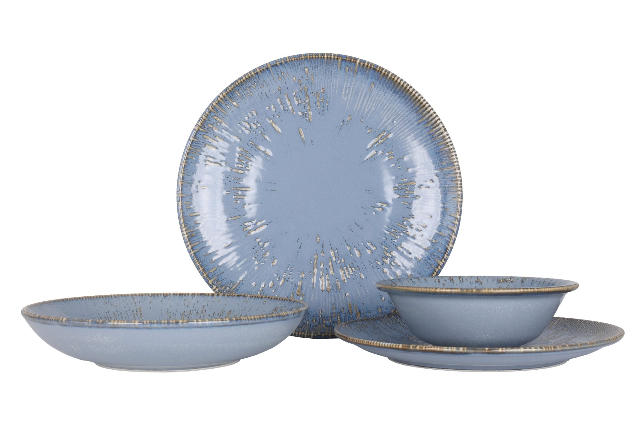 Bonna Sky Snell dinnerware Set - 24 pieces - 6 persons - Chaplinhome ...