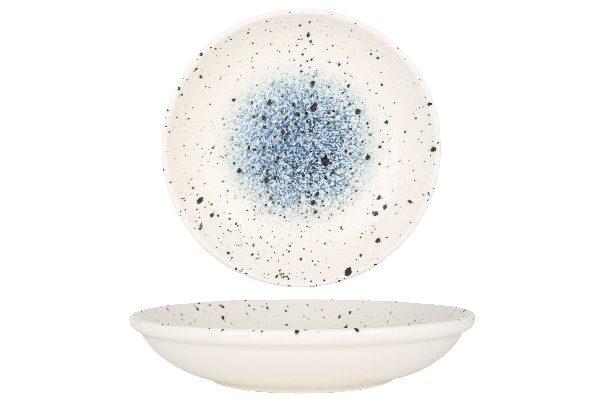 Rinart Splash Deep Plate 20 cm (650 cc) – Porcelain Blue – Chaplin Home
