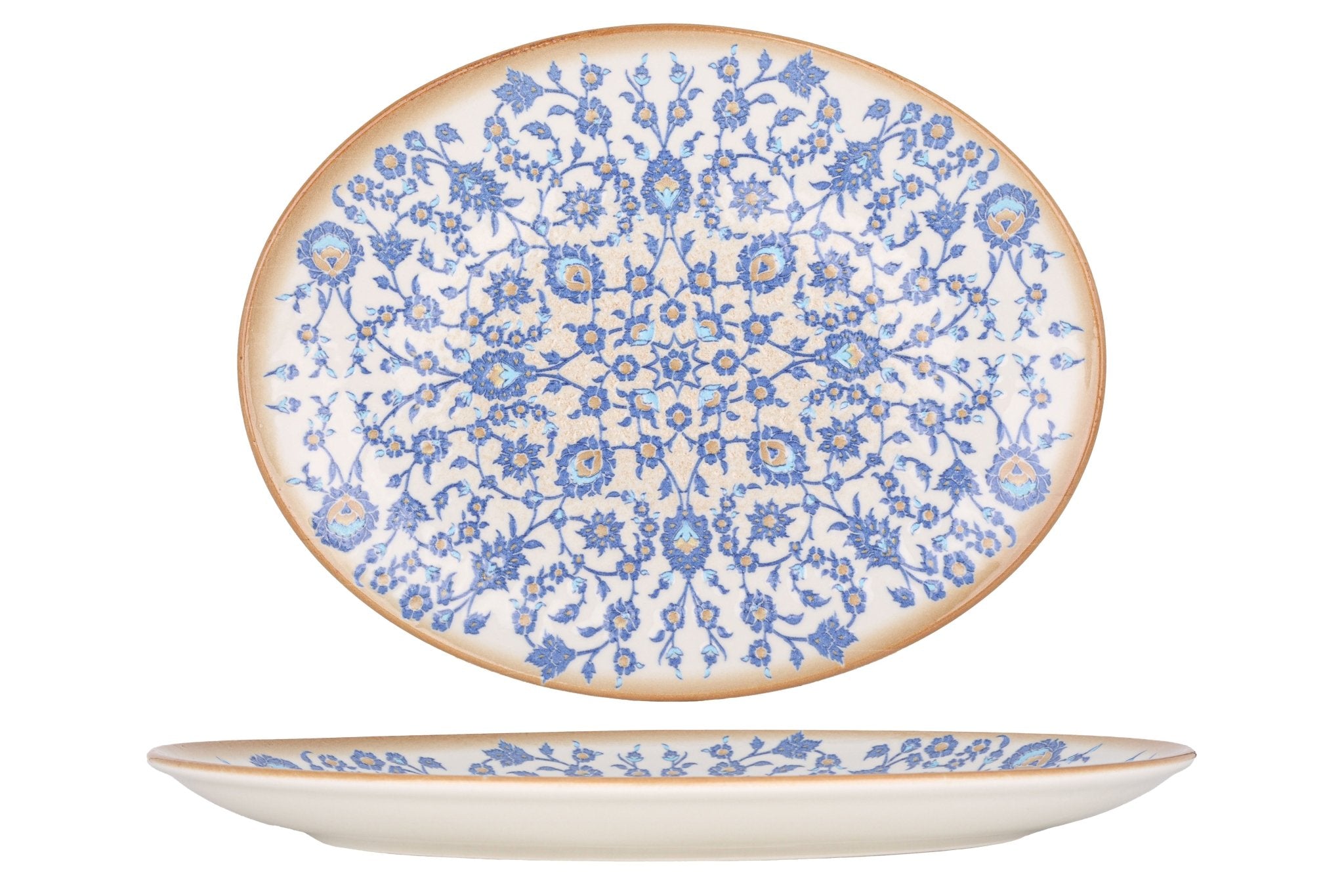 Rinart Tiara Porcelain Plate 36 cm – Premium Quality Tableware ...