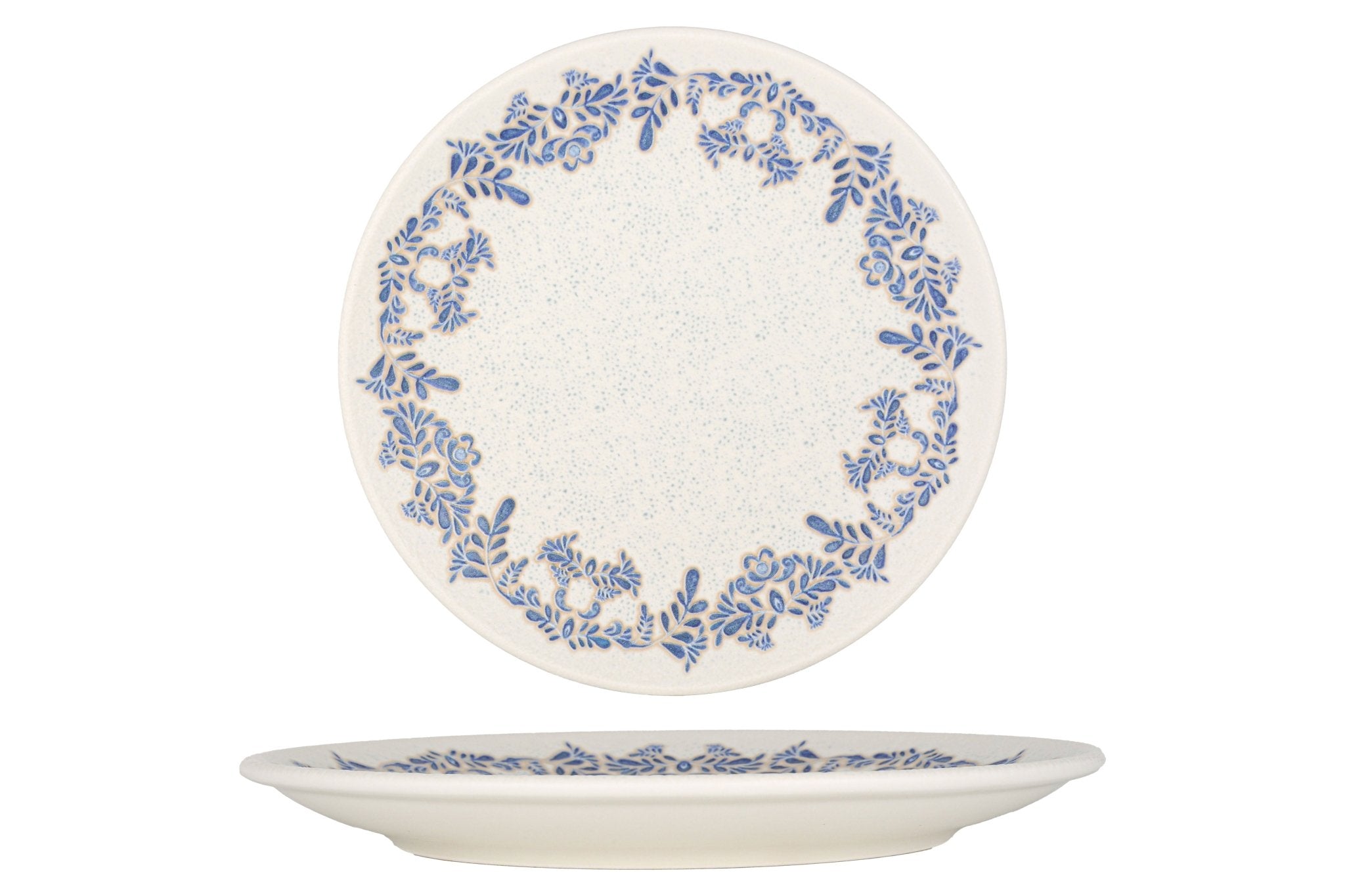 Rinart Valeria 25 cm Porcelain Plate – Scratch Resistant Dinnerware ...